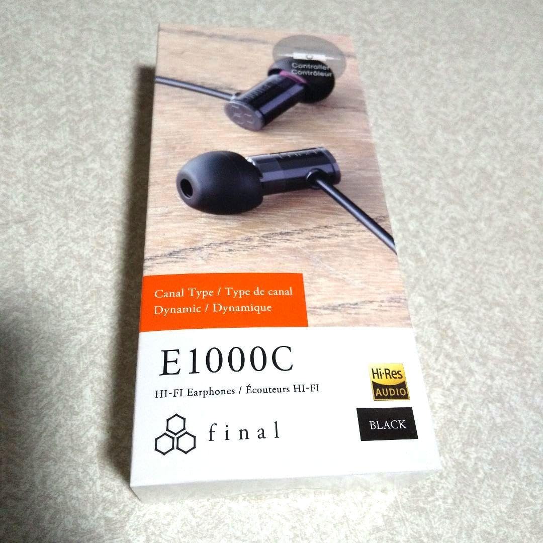 Mua final E1000C High Resolution Earbuds Black trên Amazon Nhật chính hãng 2025 | Fado