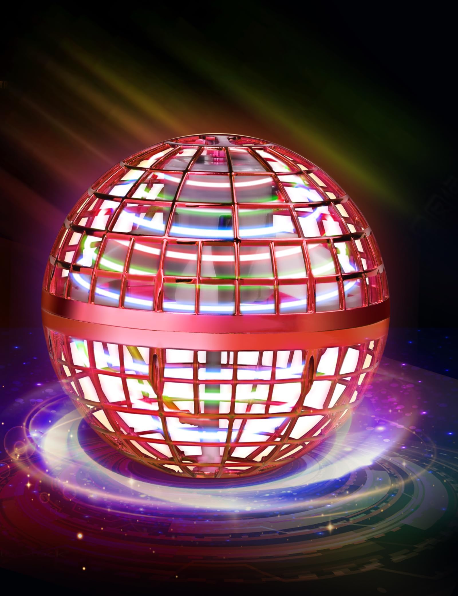Galaxy Ball, 2024 Upgraded Hand-Controlled Flying Orb Ball Toy for Kids ...