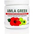 Amazon.com: Amla Green Tea Superfood Powder Supplement, Daily Greens ...