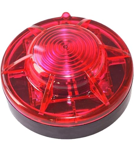 Light Bars For Emergency Vehicles MBHKRRS 2Pack Solar Warning Lamp ...