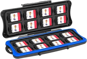 Amazon.com: Switch Game Card Case - Younik Game Card Storage Box Include 16pcs Game Card Slots ...
