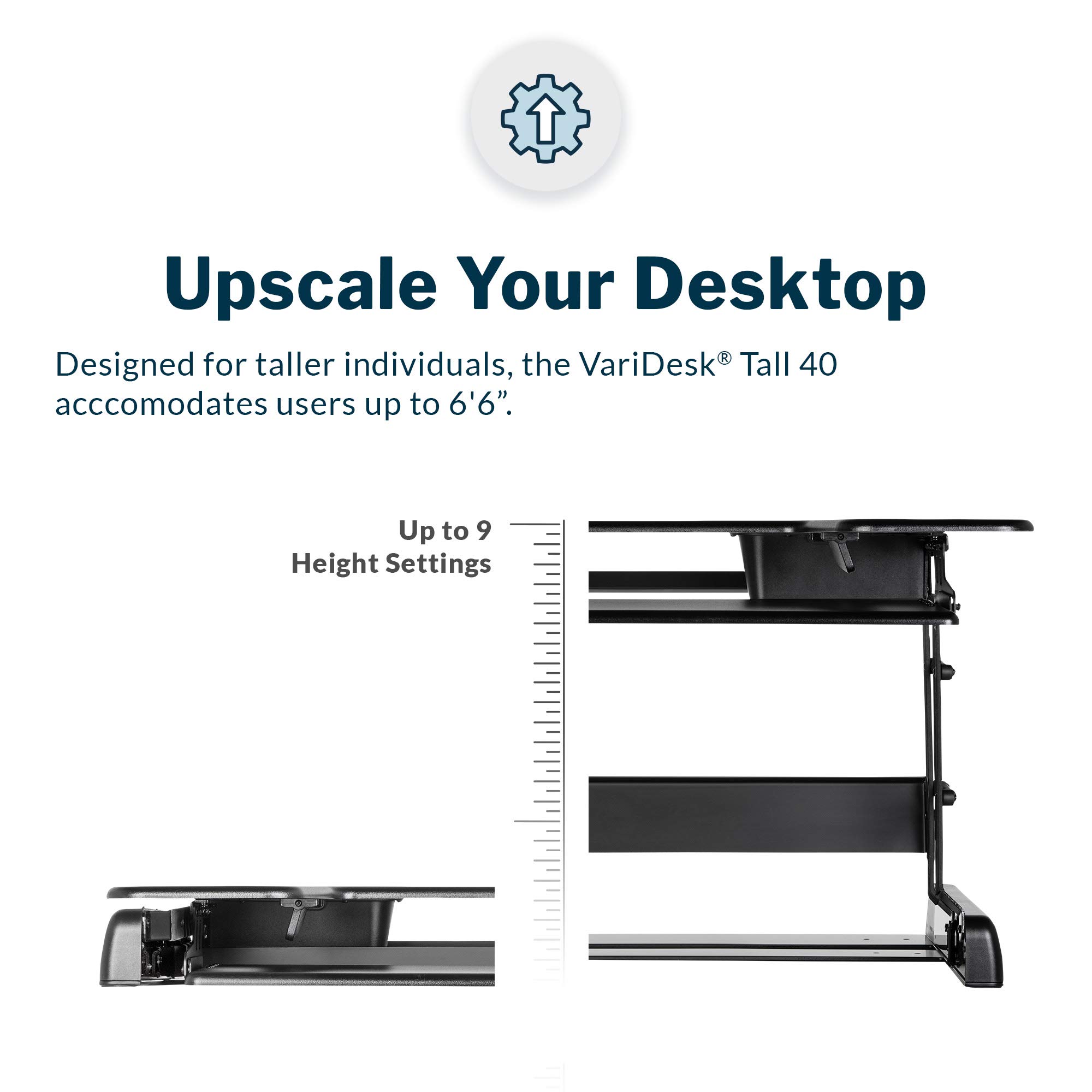 Mua Vari Varidesk Tall 40 Standing Desk Converter for Users Up to 6'6 ...