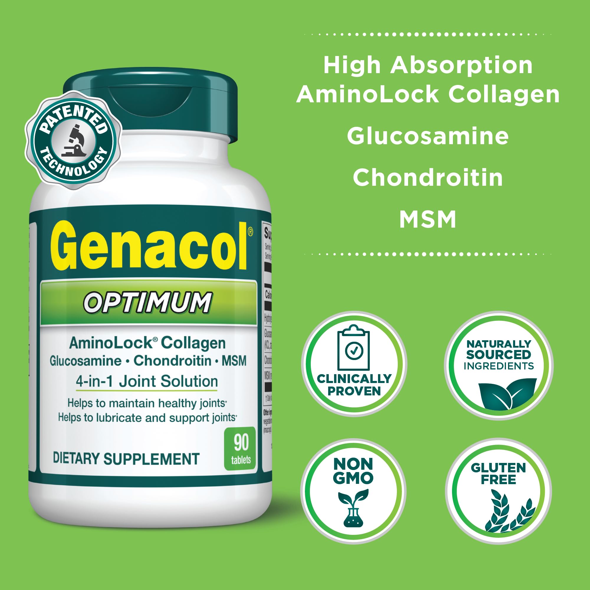 Mua Genacol Glucosamine, Chondroitin & MSM Joint Supplement with ...