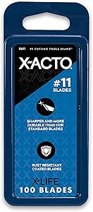X-Acto No.11 Blades for X-Acto Knives, Bulk Pack, 100 Blades per Box ...