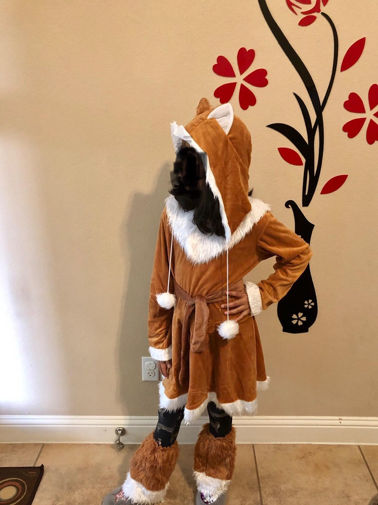 $6/mo - Finance Sweet Girls Fox Costume Set for Halloween Dress Up ...