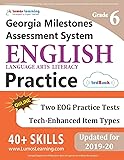 Georgia Milestones Assessment System Test Prep: Grade 7 English ...