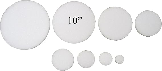 Amazon.com: 10" x 1" Styrofoam Arts & Crafts Discs Circles (12 Pack ...