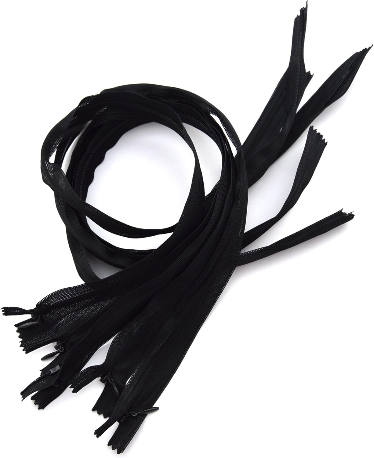 LEDUC Zip-5pc Black Invisible zips-Size, 60cm: Amazon.co.uk: Kitchen & Home