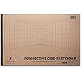 Amazon.com: Koala Tools - 40-Page Drawing Pad for 2-Point Perspective, Room Grid Sketch Pad with ...