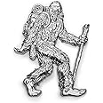 Amazon.com: The Sasquatch Car Badge Emblem in Matte Chrome : Automotive