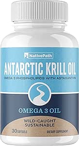 Amazon.com: NativePath: Antarctic Krill Oil - Wild-Caught Krill Omega-3 ...