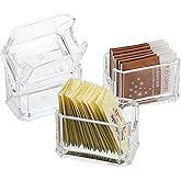 Amazon.com | ELLDOO Set of 4 Sugar Packet Holder, Acrylic Sugar Bowl ...