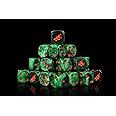 Amazon.com: BARON OF DICE Drake Resin Dice (25-Pack) Wargaming Dice for ...