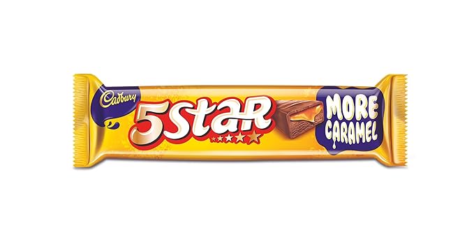 Cadbury 5 Star Chocolate Bar, 40 gm (Pack of 40): Amazon.in: Grocery ...