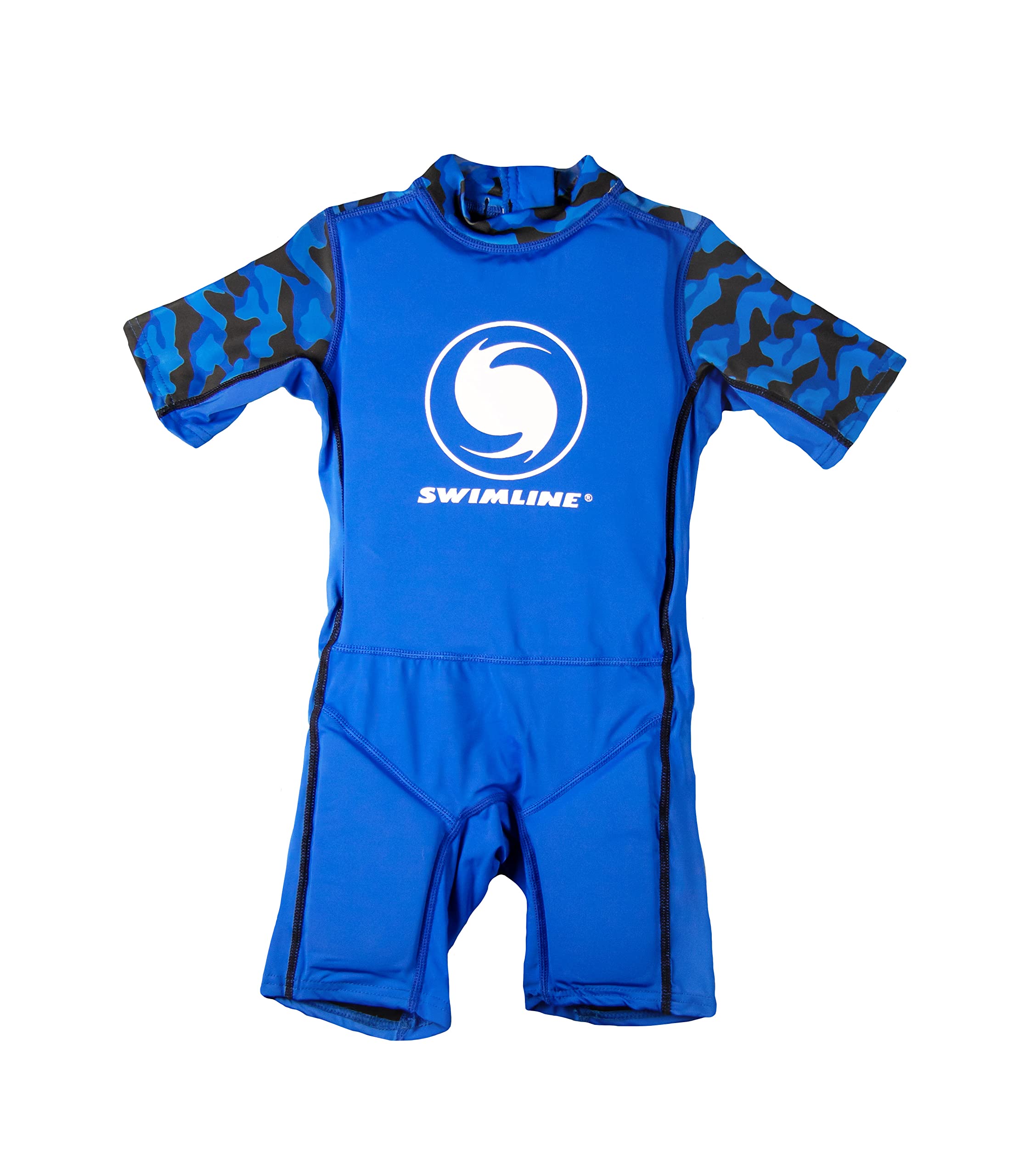 SWIMLINE Blue Swim Trainer Floating Vest Suit For Kids & Toddlers Ages ...
