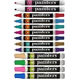 Amazon.com: Elmer's Painters Opaque Paint Marker, Medium Point, White ...