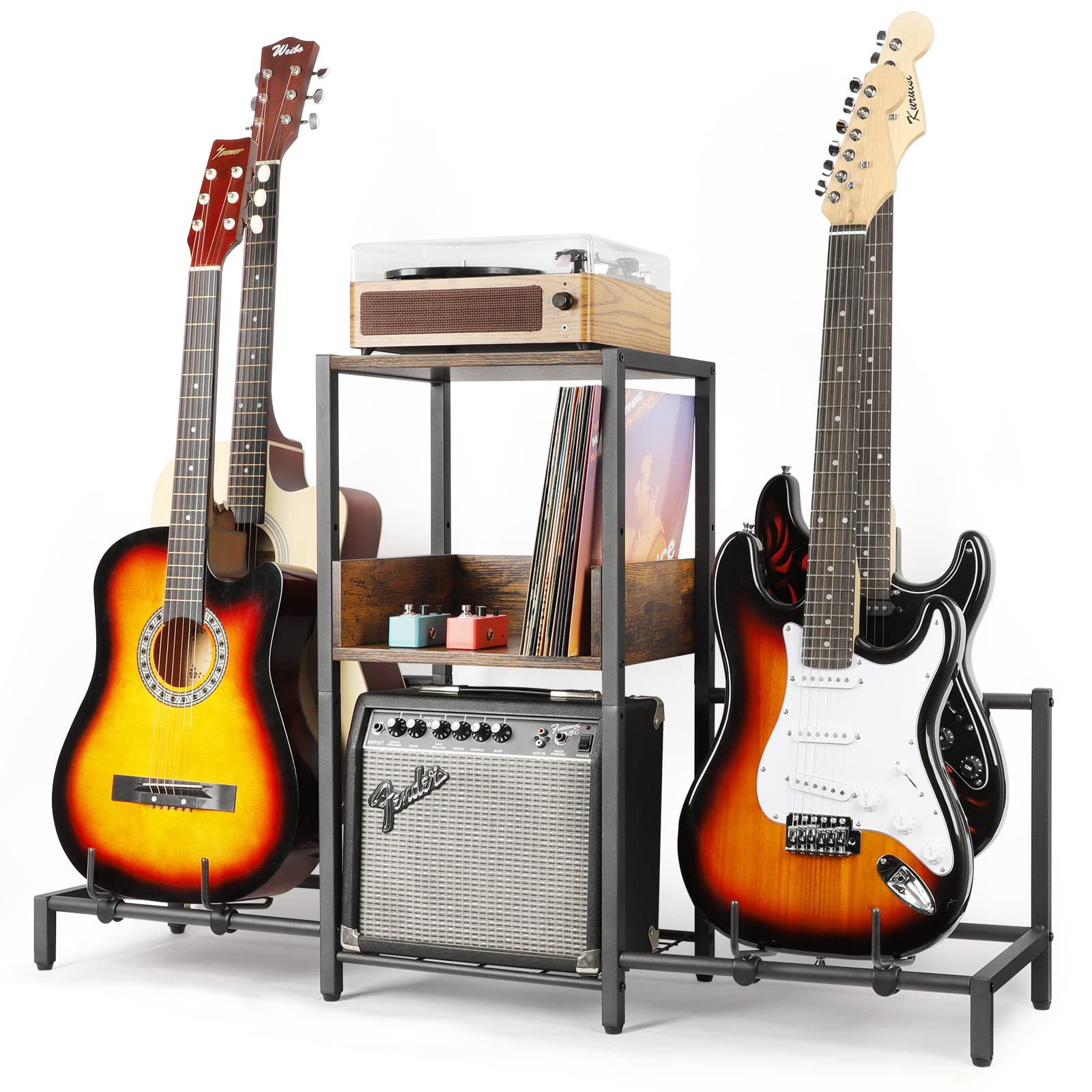 Mua Bikoney Guitar Stand for 4 Guitars - Acoustic, Electric, Bass ...