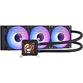 Amazon.com: darkFlash DH360D V1.2 All-in-one Liquid CPU Cooler with Display, CPU Monitoring ...