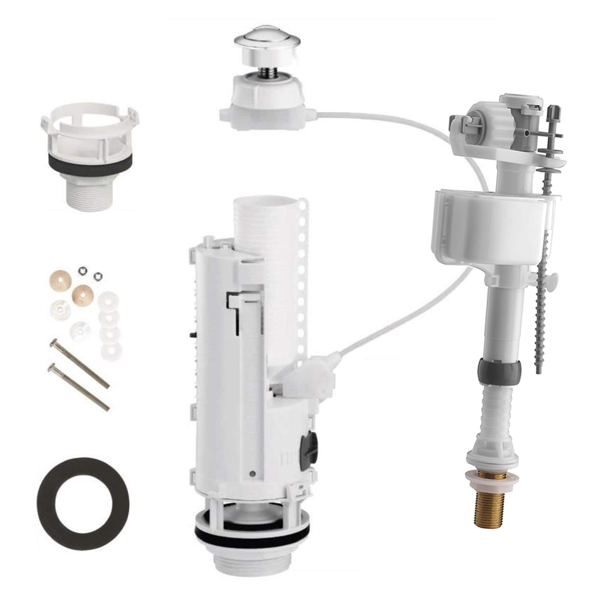 Buy Siamp Complete Optima 2 & 1-1/2 Dual Flush Valve Cistern Pack ...