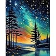 Amazon.com: xackcme Starry Sky Paint by Numbers for Adults - Starry ...