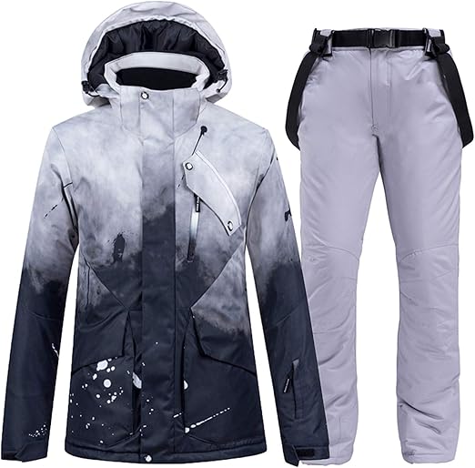 USTZFTBCL Hombres y Mujeres Ropa para la Nieve Conjuntos de Trajes de ...