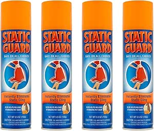 Amazon.com: Static Guard Spray 5.5oz 4-Pack : Health & Household