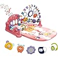Amazon.com : Baby Play Mat Baby Gym, Kick and Play Piano Tummy Time ...