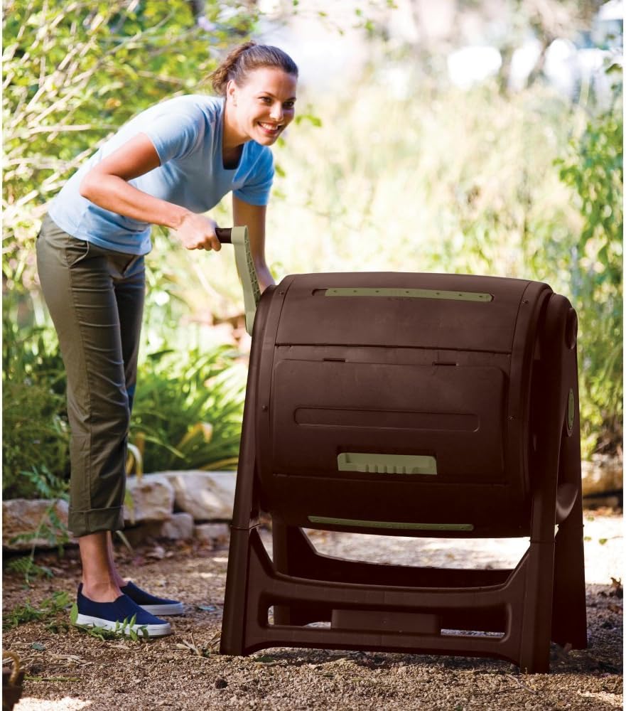 Amazon.com : Keter Dynamic Compost Bin : Compost Tumbler : Garden & Outdoor