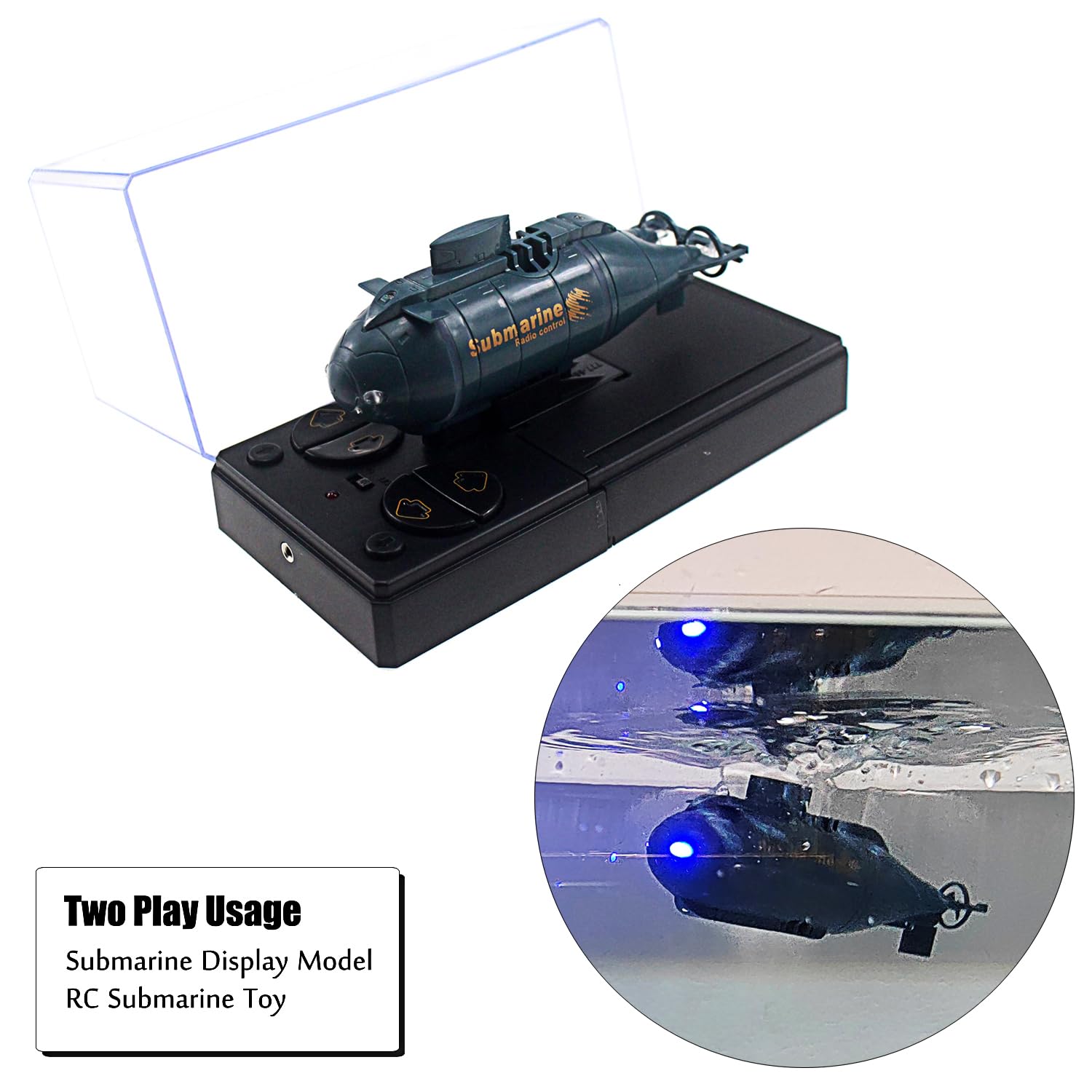 Mua Tipmant Mini RC Nuclear Submarine Toy Remote Control Boat Electric ...