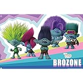Amazon.com: Trends International Trolls: Band Together - Brozone Wall ...