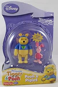 Amazon.com: Disney My Friends Tigger & Pooh - Pooh & Piglet Figure Pack ...