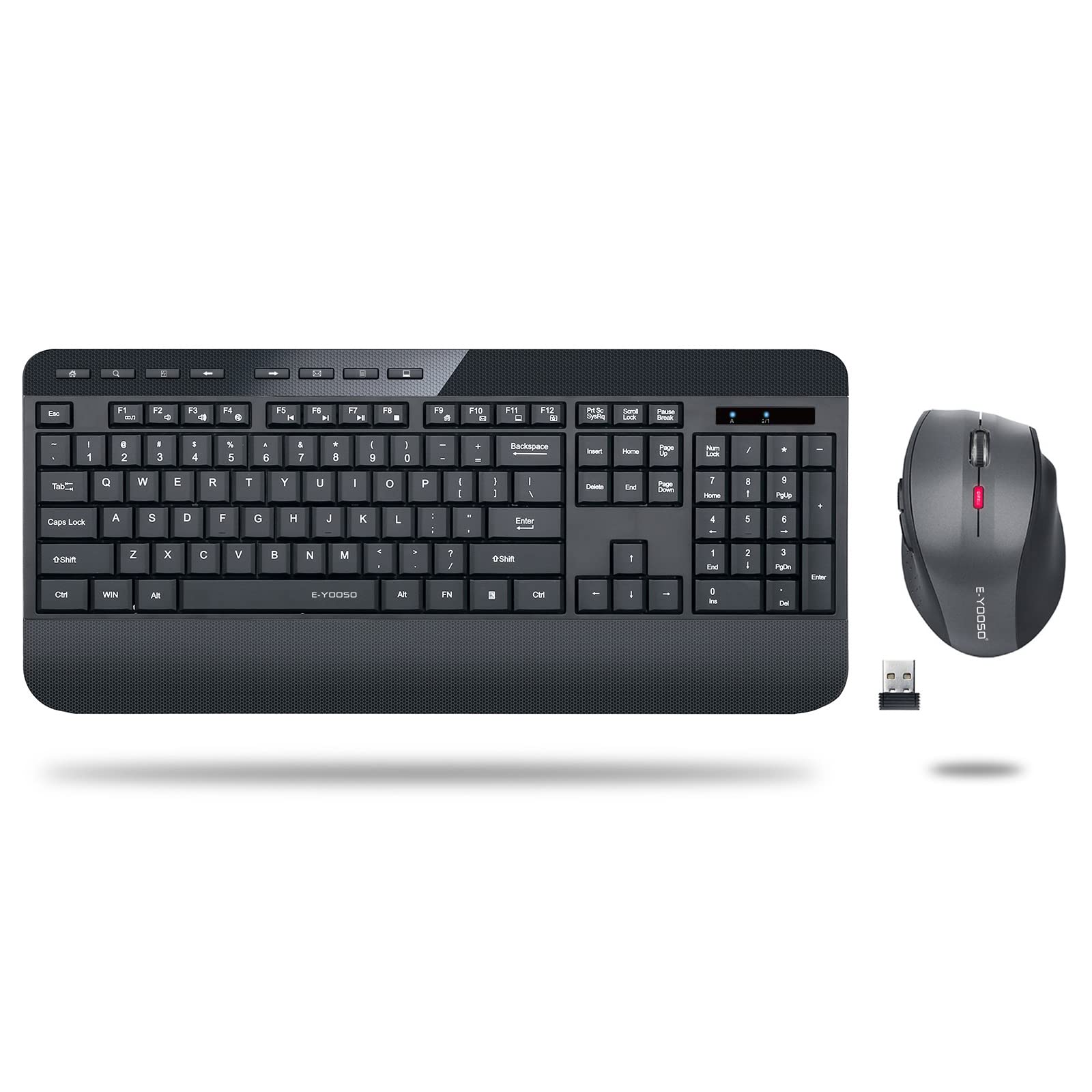 Mua Wireless Keyboard And Mouse Combo E Yooso 18 Months Battery Life Cordless Keyboard 2 4g