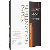 A-SUB Sublimation Paper 13X19 Inch 110 Sheets ONLY Compatible with ...