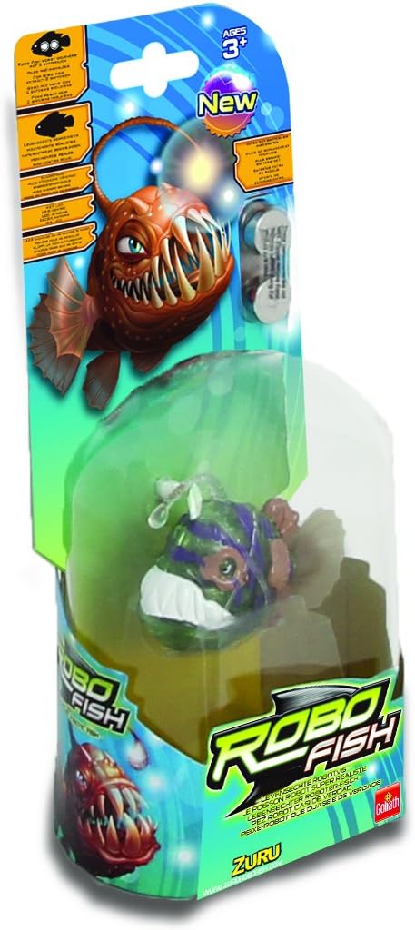 Goliath 32674 “Robo Fish Deep Sea Anglerfish Green Robot Toy – BigaMart