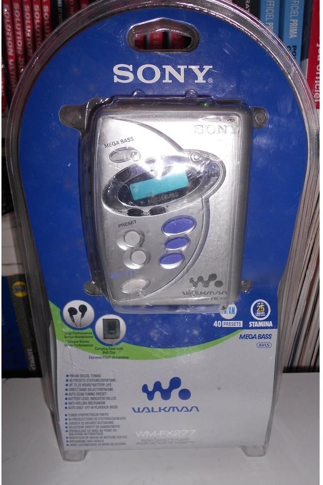 Walkman baladeur cassette K7 SONY WM-FX277 High-Tech Baladeurs à ...