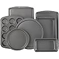 Amazon.com: GoodCook Everyday 7-Piece Non-Stick Bakeware Set – 2 Cookie ...