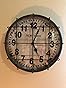 Amazon.com: Kalalou Black and White Metal New York Clock: Home & Kitchen