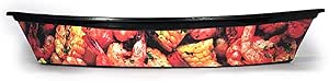 Amazon.com | Party Pirogue Seafood Boil Serving Boat for Crawfish ...