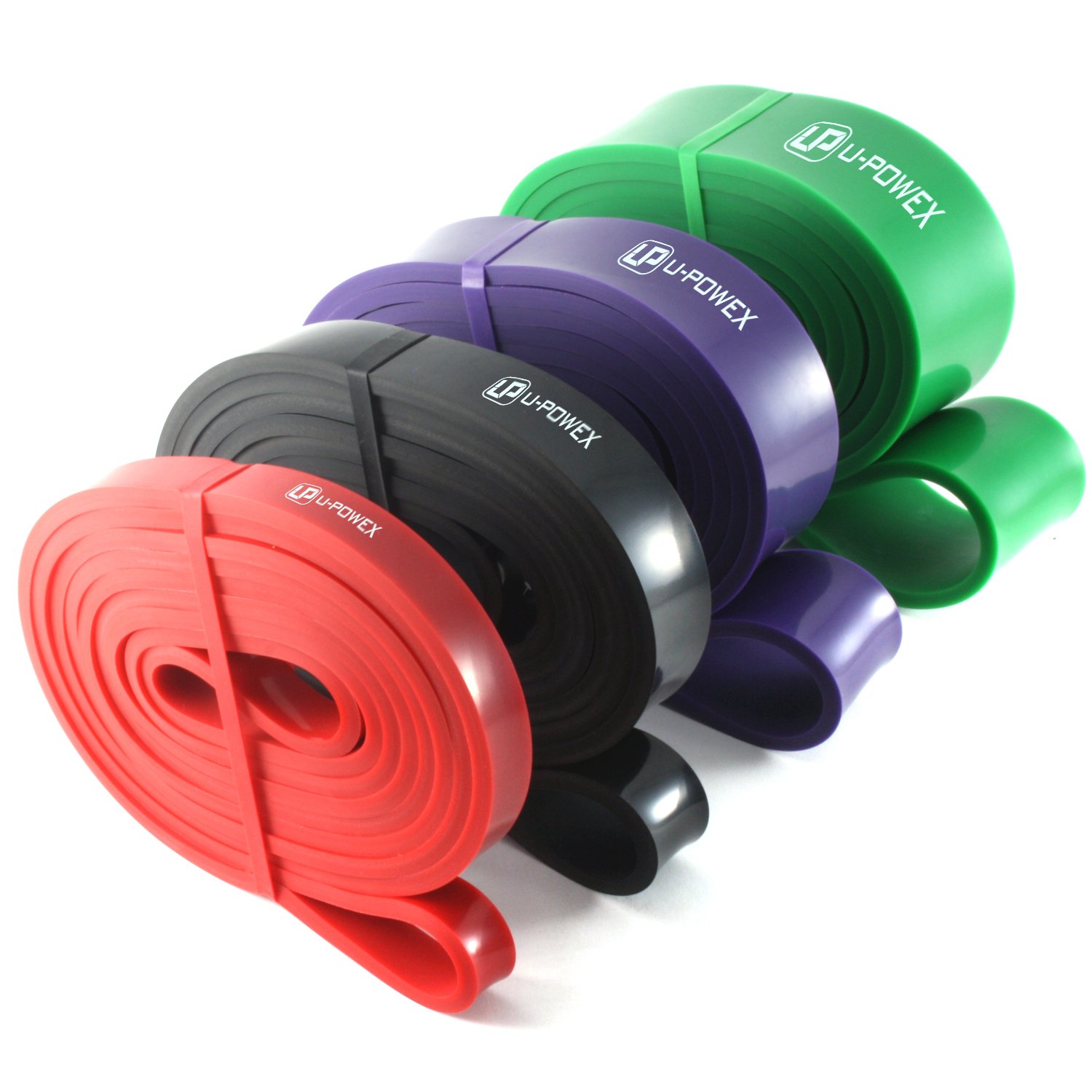 UPOWEX Pull Up Assist Bands Set Of 4 Heavy Duty Resistance Bands upowex-pull-up-assist-bands-set-of-4-heavy-duty-resistance-bands