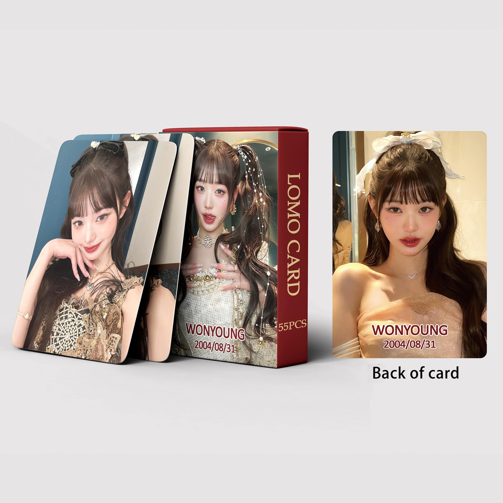Mua Jang WonYoung Photocards 55pcs IVE Photocard Won Young Photocards set KPOP WonYoung ...