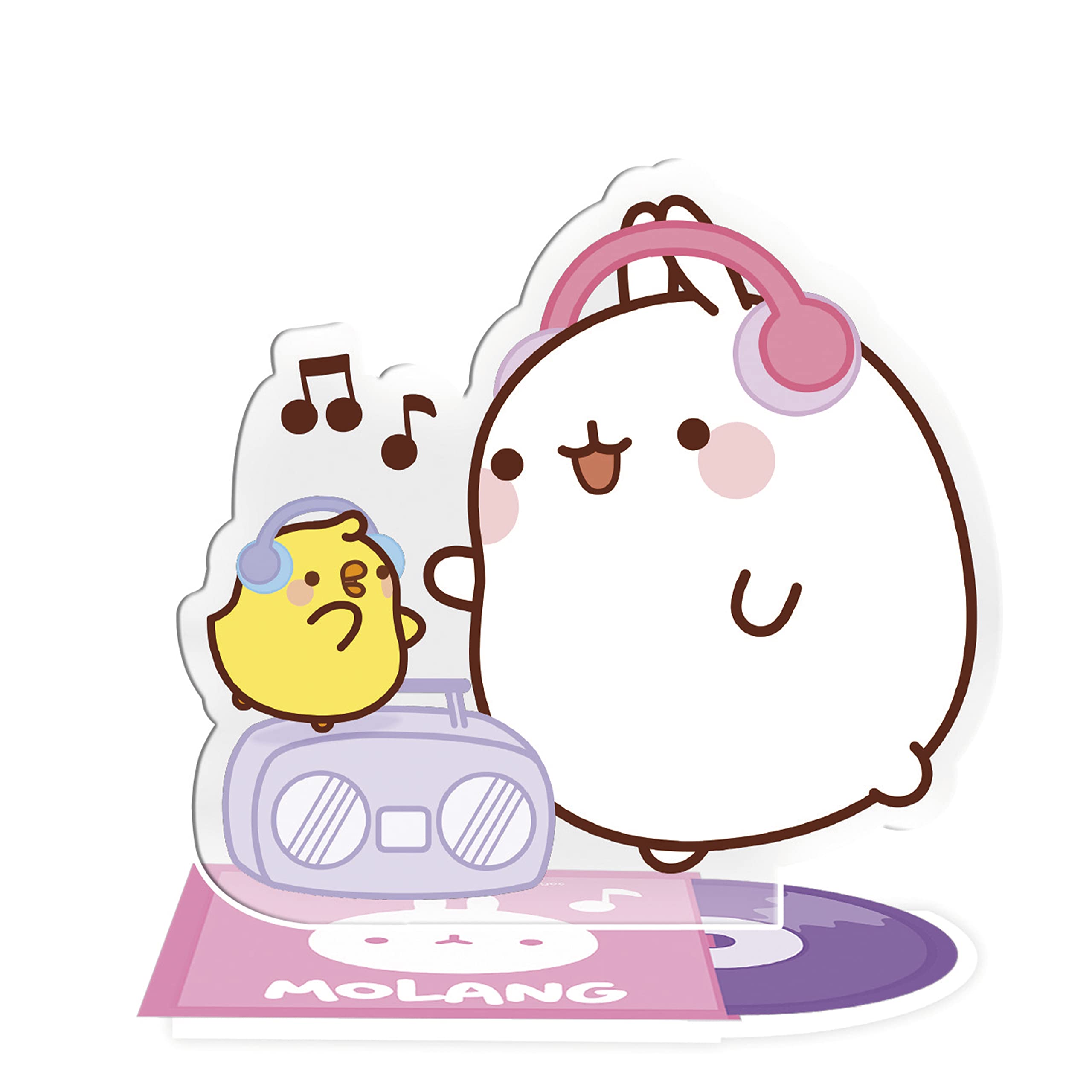 Mua Molang Music Acryl® Stand Figure Model 3" Tall Featuring Molang ...