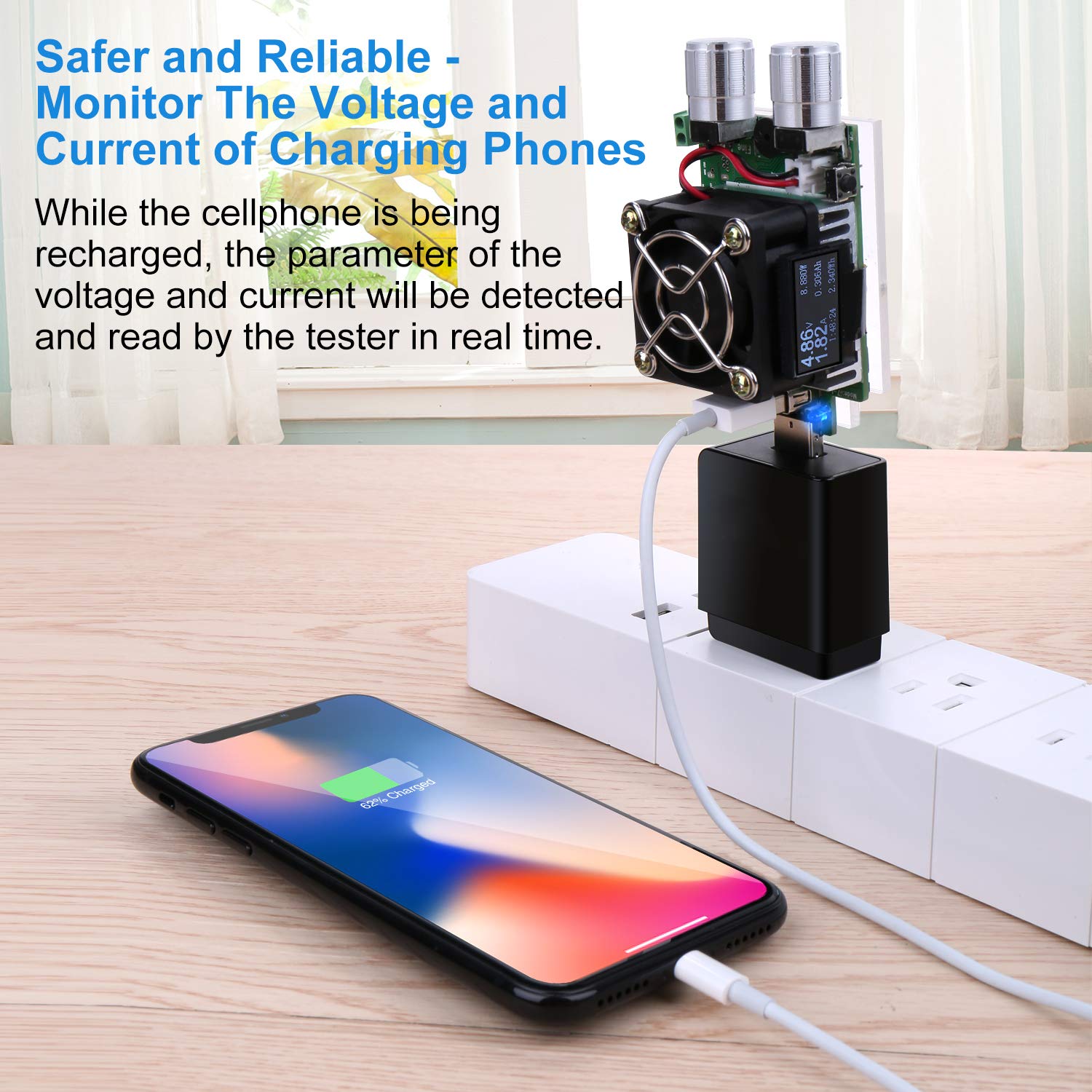 Mua USB Power Meter, Eversame 35W Adjustable Constant Current ...