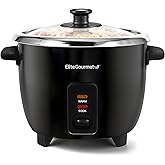 Amazon.com: Elite Gourmet ERC2001BX 10-Cup Electric Rice Cooker with ...
