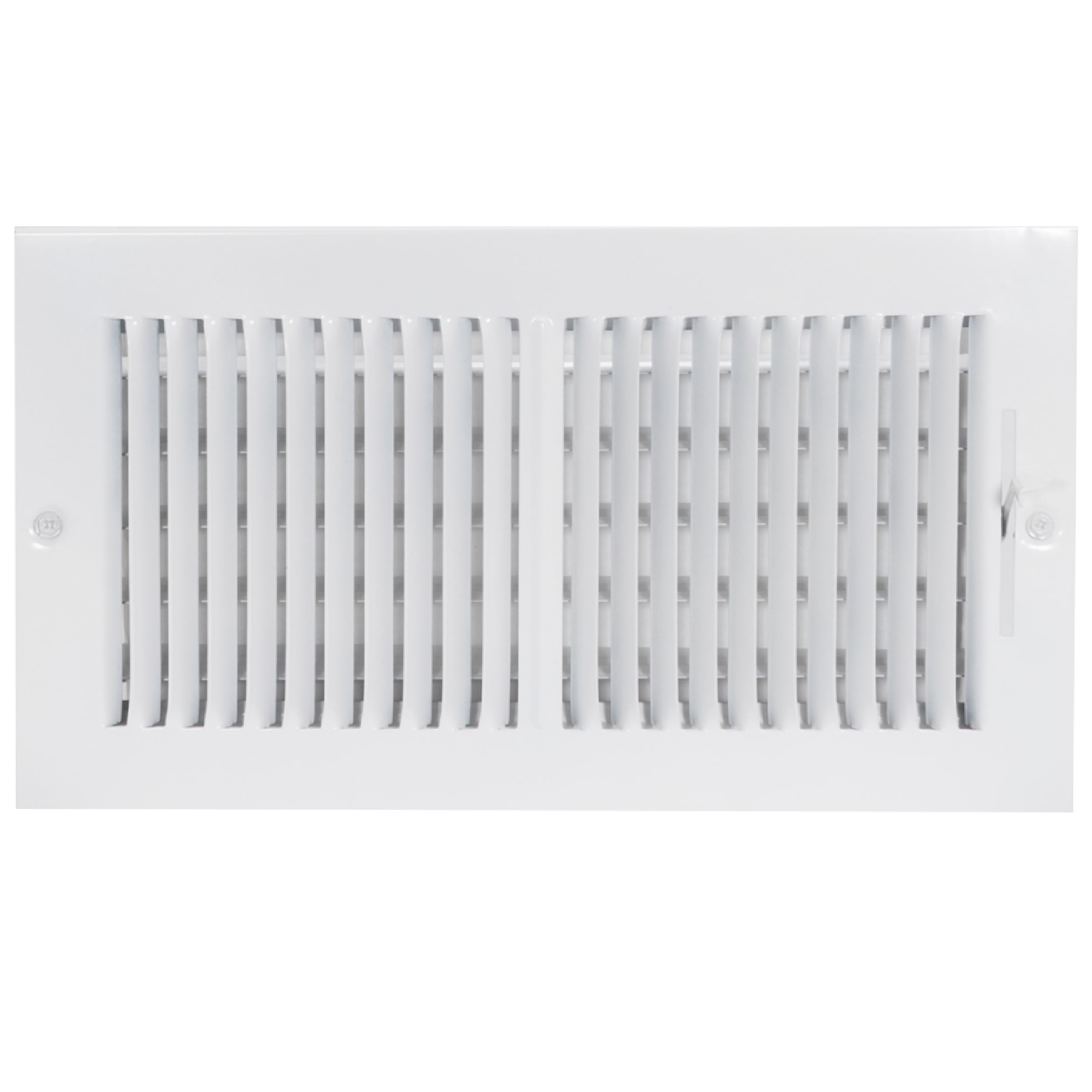 EZ-FLO 12 x 6 Inch (Duct Opening) White Air Vent Cover for Wall or ...