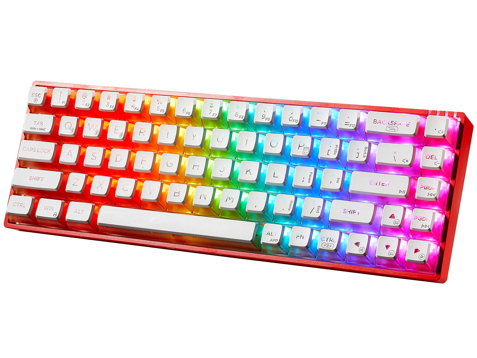 Mua Soda Wireless Mechanical Gaming Keyboard RGB Backlit, Transparent ...