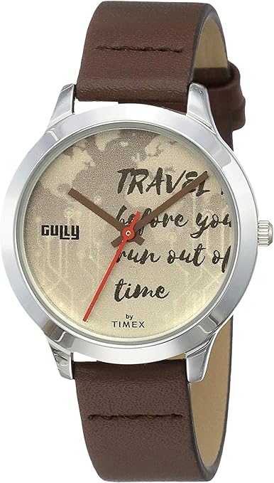 Buy Gully by Timex Globetrotter Analog Blue Dial Women's Watch ...