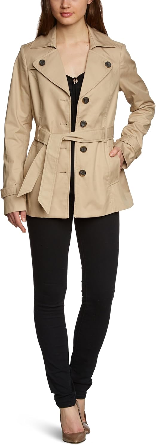 Mexx - Trench Coat - Femme - Beige (260) - FR : 36 (Taille Fabricant ...