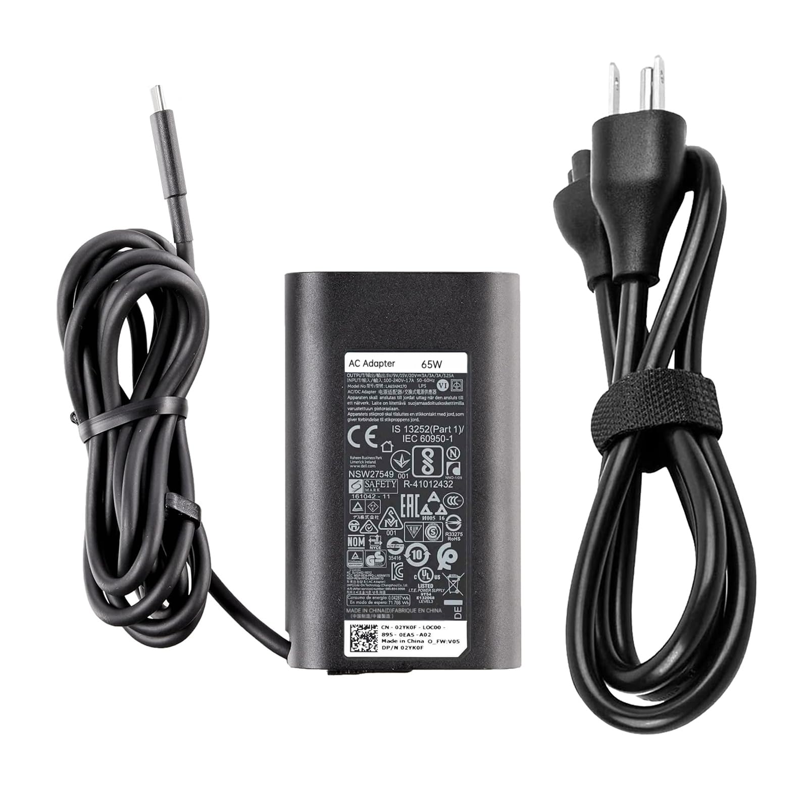 Mua XPS 15 65W USB-C Type C Laptop Charger Original for Dell XPS 13 ...