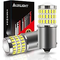 Amazon.com: AUXLIGHT 1156 BA15S 1003 1156A 1141 7506 LED Bulbs Xenon White, Ultra Bright 57-SMD ...