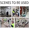 250KG/550LBS Load Aluminum Portable Gantry Crane, 8.2-13.1FT Height ...